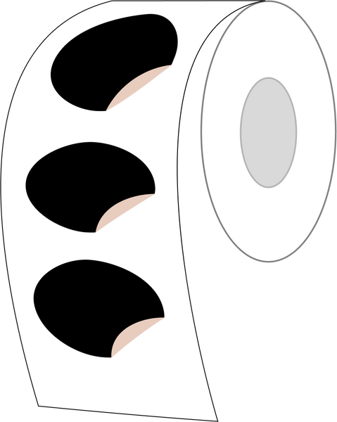 Oval Roll Labels – Sunshine Stickers