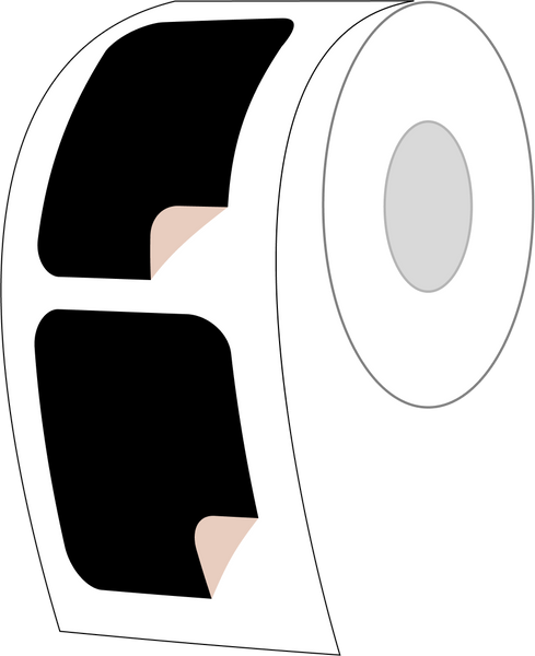 Rounded Corner Roll Labels – Sunshine Stickers